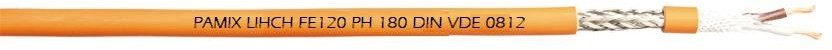 PAMIX Safety Cable LIHCH FE180 PH120 - PAMIX